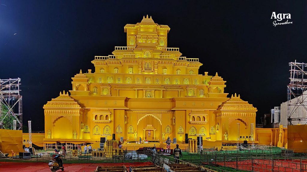 City witnessed the Divinity of “Ram Barat” | Agra Sprout Box
